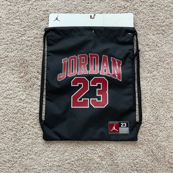Jordan | Accessories | Nike Air Jordan 23 Gym Sack Bulls Jersey ...